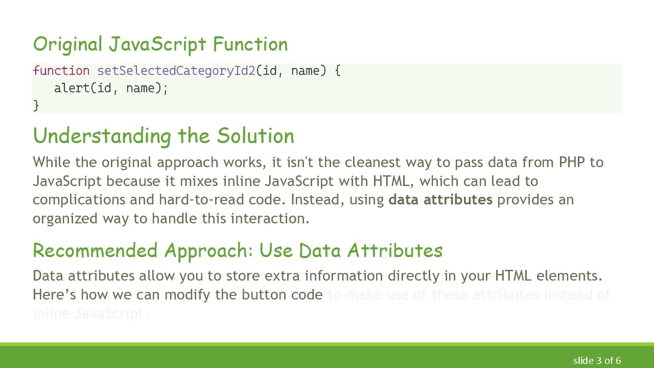 How to Send Multiple PHP Variables to a JavaScript Function