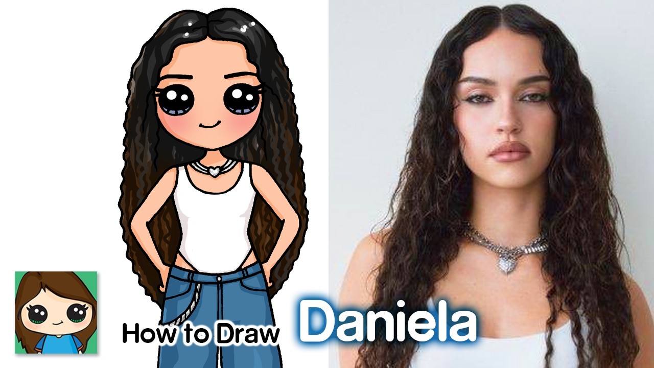 How to Draw Daniela ❤️ Katseye Girl Group