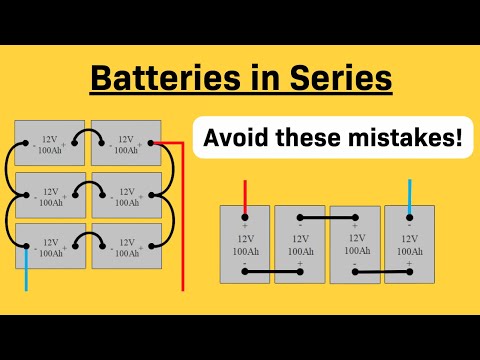 Connecting Batteries in Series - Charging 12V Lithium Batteries