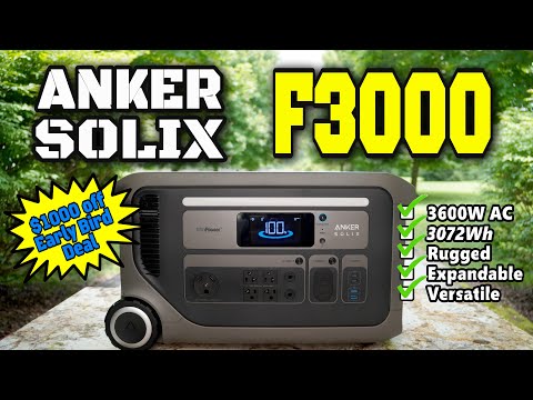 Anker SOLIX F3000: High-Capacity | High-Output | High-Versatility