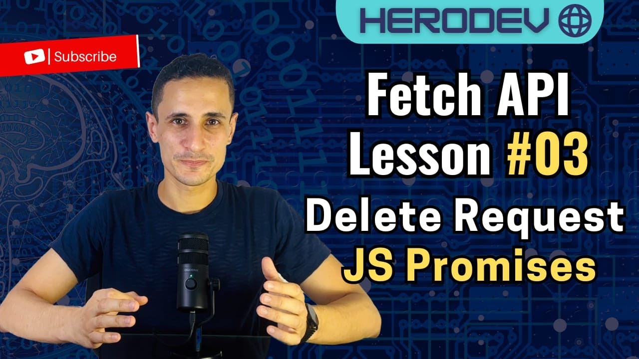 React Native Networking | Lesson 3 | Delete Request
