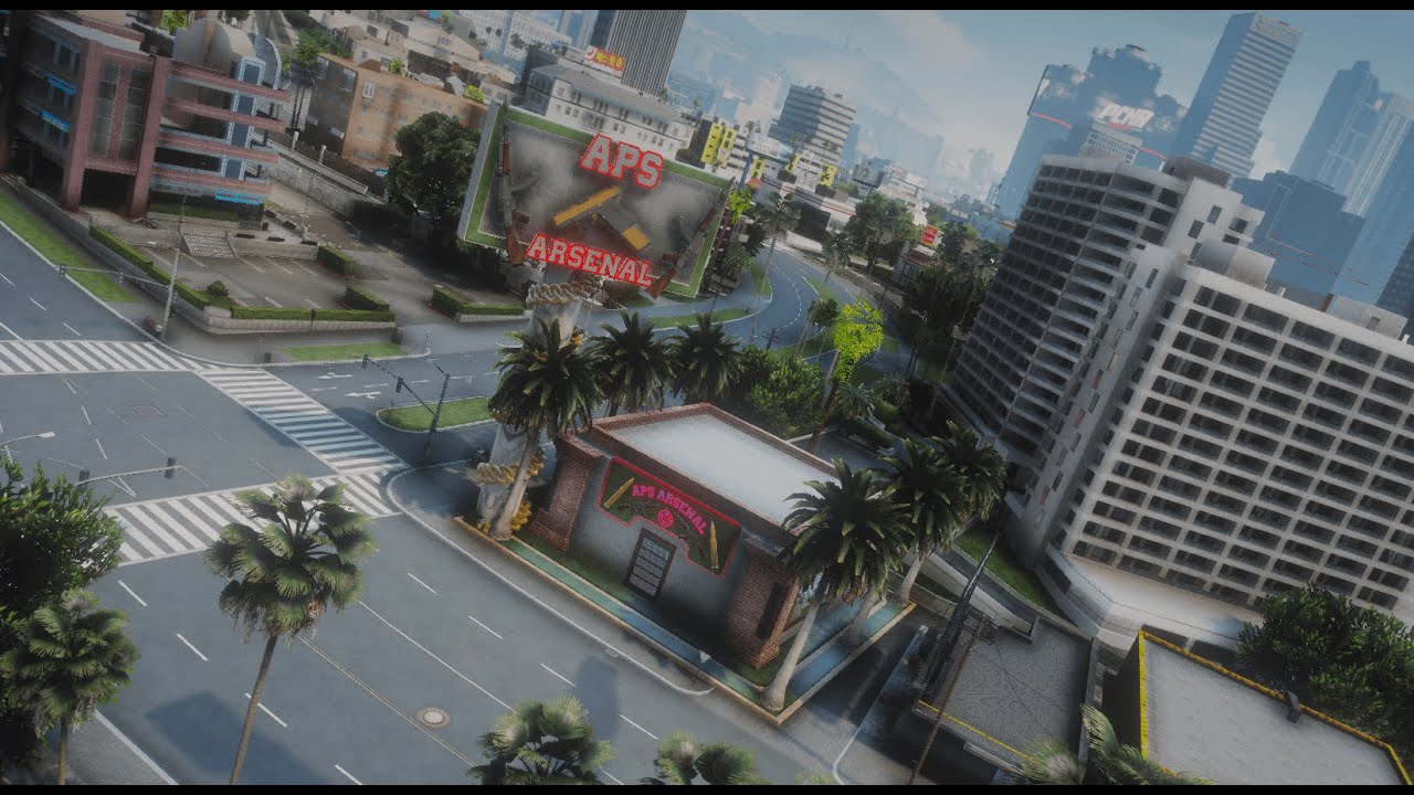 CUSTOM | VOIDSDESIGNS | FIVEM | GUN SHOP MLO