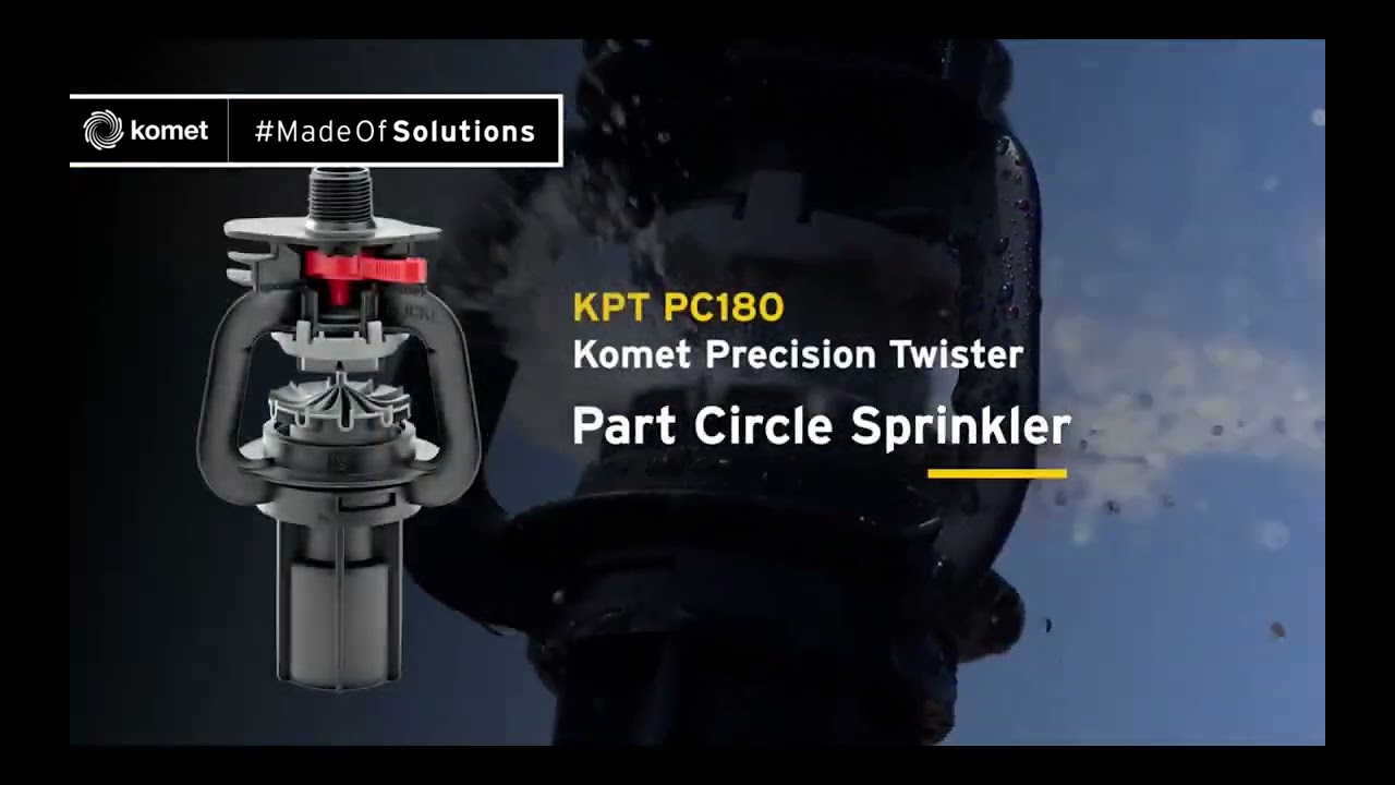 Komet Presents Pivot Sprinklers