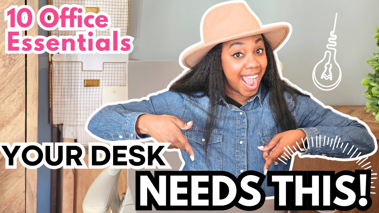 10 Things to Start Keeping at Your Desk | Office Essentials