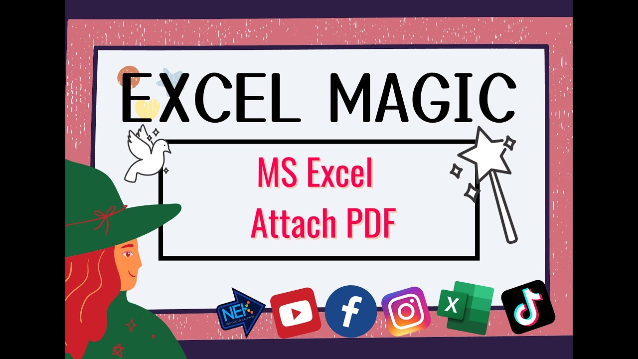 MS Excel  - Attach PDF