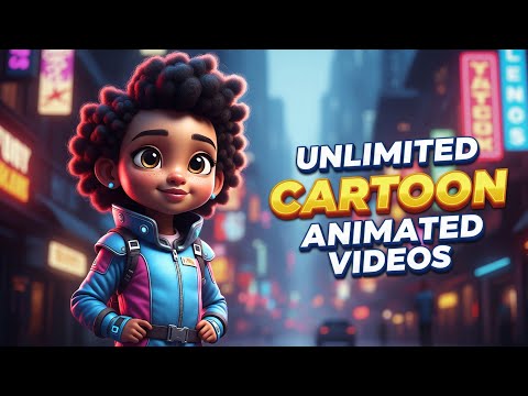 Make UNLIMITED Cartoon Animated Videos with AI (Super Easy & Free)
