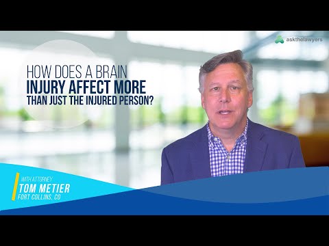 How a Brain Injury Affects The Entire Family | Colorado TBI Lawyer Tom Metier