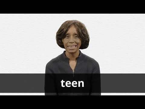TEEN definition and meaning | Collins English Dictionary