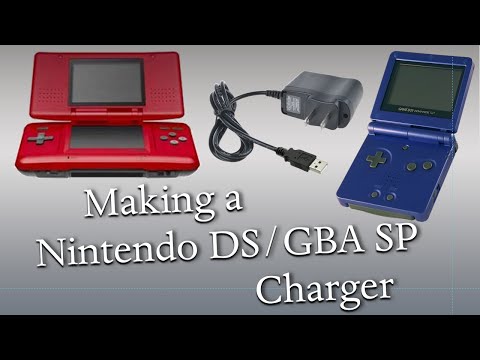 Making a Nintendo DS/GBA SP Charger