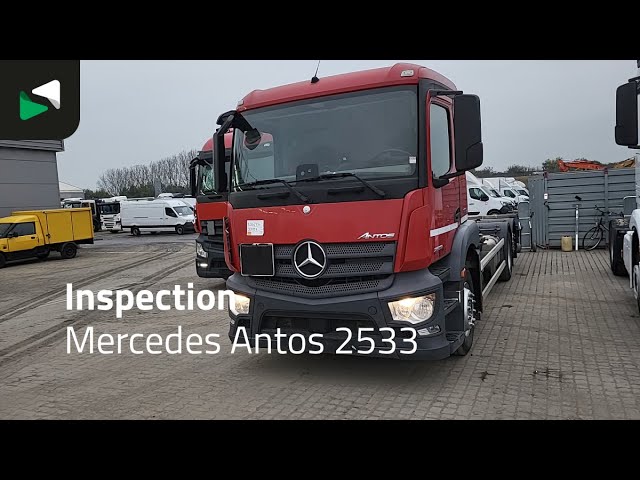 Mercedes Antos 2533 6X2 Swap body trucks - BAS World
