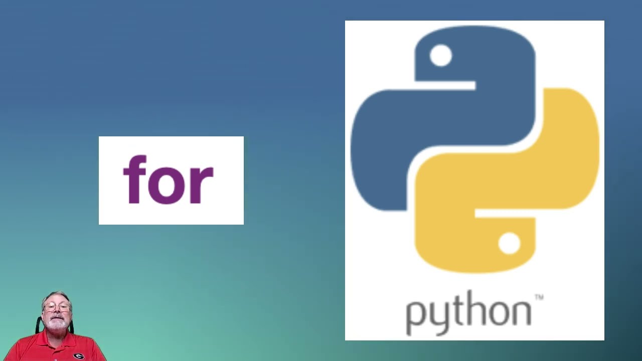 Python keyword video reference: FOR