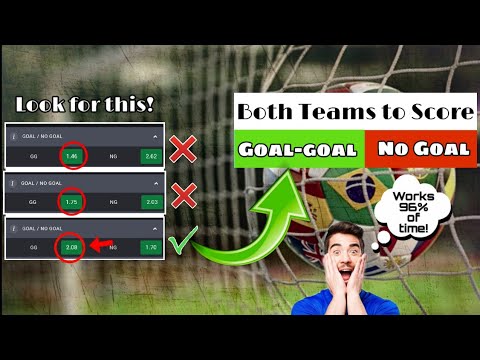BOTH TEAMS TO SCORE (GOAL-GOAL) Winning Strategy that works 🤑