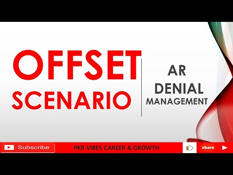 OFFSET SCENARIO IN MEDICAL BILLING #healthcare #offset #ar #accounts #denial #claim