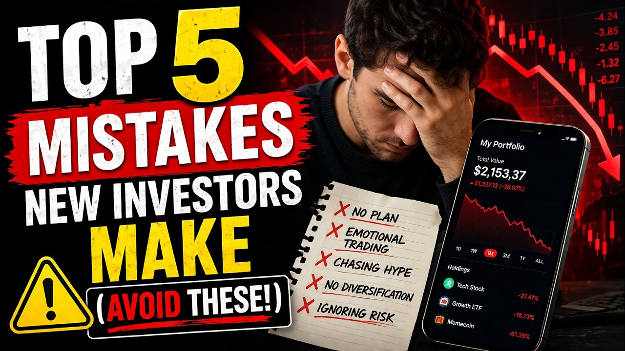Top 5 Mistakes New Investors Make Avoid These!
