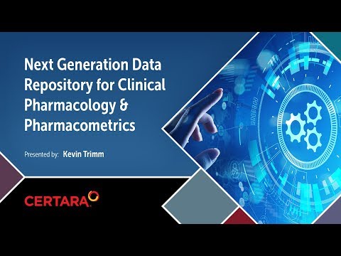 Next Generation Data Repository for Clinical Pharmacology & Pharmacometrics