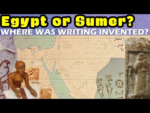 Ancient Egypt or Mesopotamia? Where was Writing Invented? (3500-3000 BC)