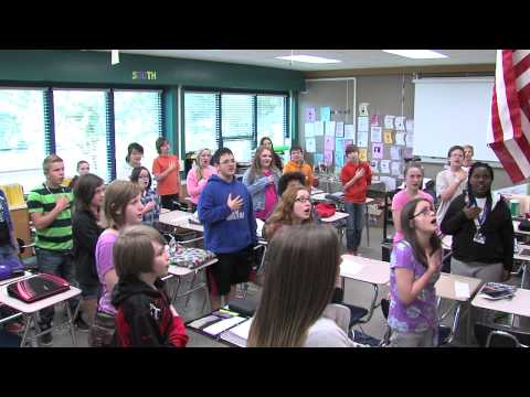 Pledge of Allegiance - Brody Middle School