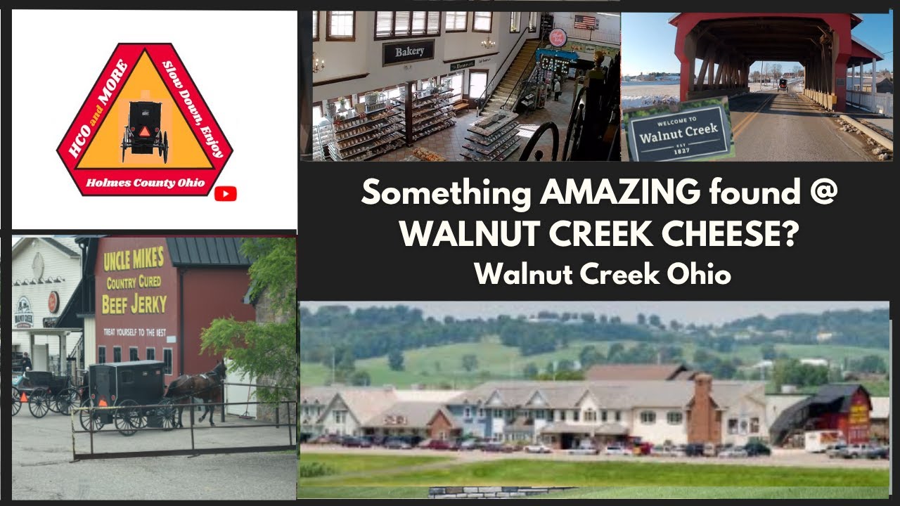 Walnut Creek Cheese - A TREASURE seldom noticed that is in plain sight?  #amishcountry #holmescounty