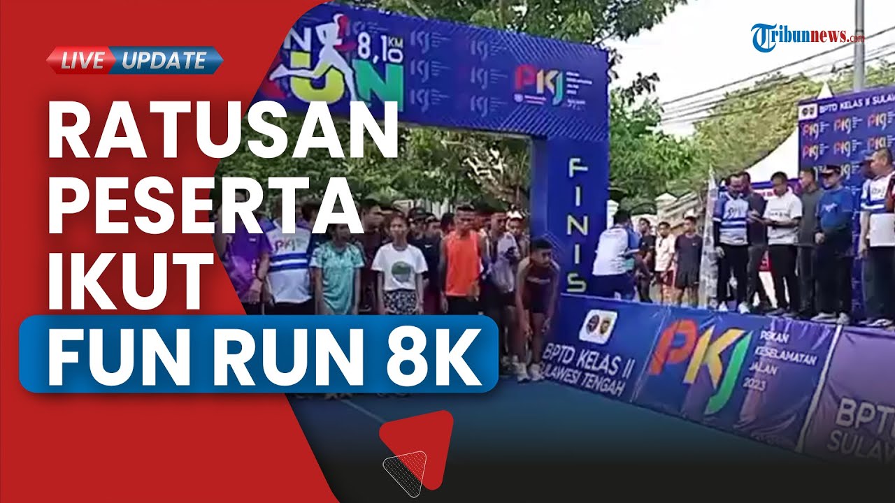 Meriahkan Pekan Keselamatan Jalan 2023, Ratusan Peserta Ikuti Fun Run ...