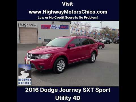 2016 Dodge Journey SXT Sport Utility 4D