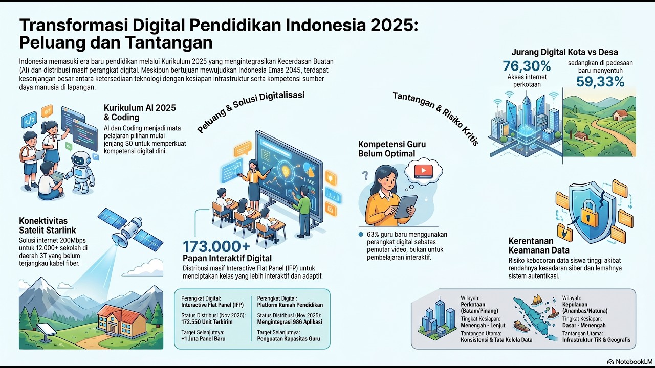 Digital Transformation of Indonesian Education Towards Golden Indonesia 2045