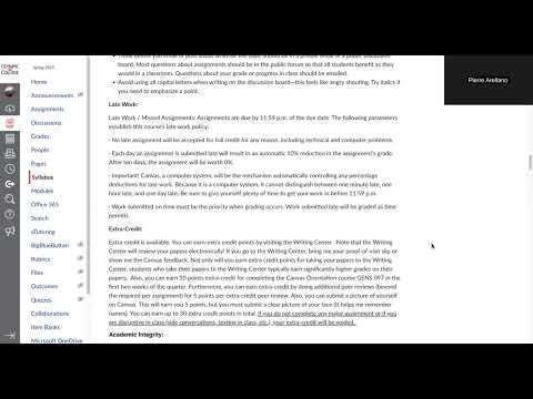 English 101 intro and syllabus