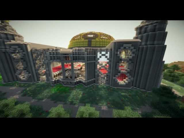 AspireCraft [[Spawn Building]] Minecraft Map
