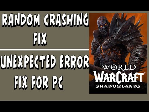 World of Warcraft: The application encountered an unexpecting error fixed - Crashing on startup fix