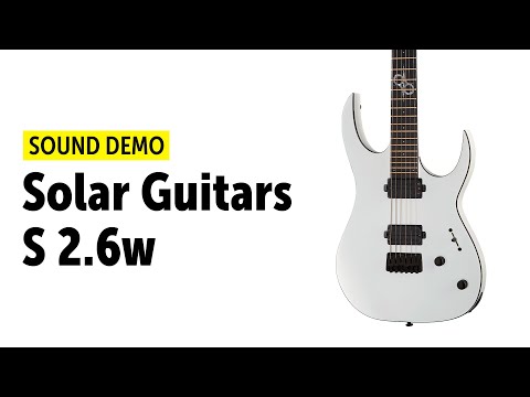 Solar Guitars S2.6W iMuso