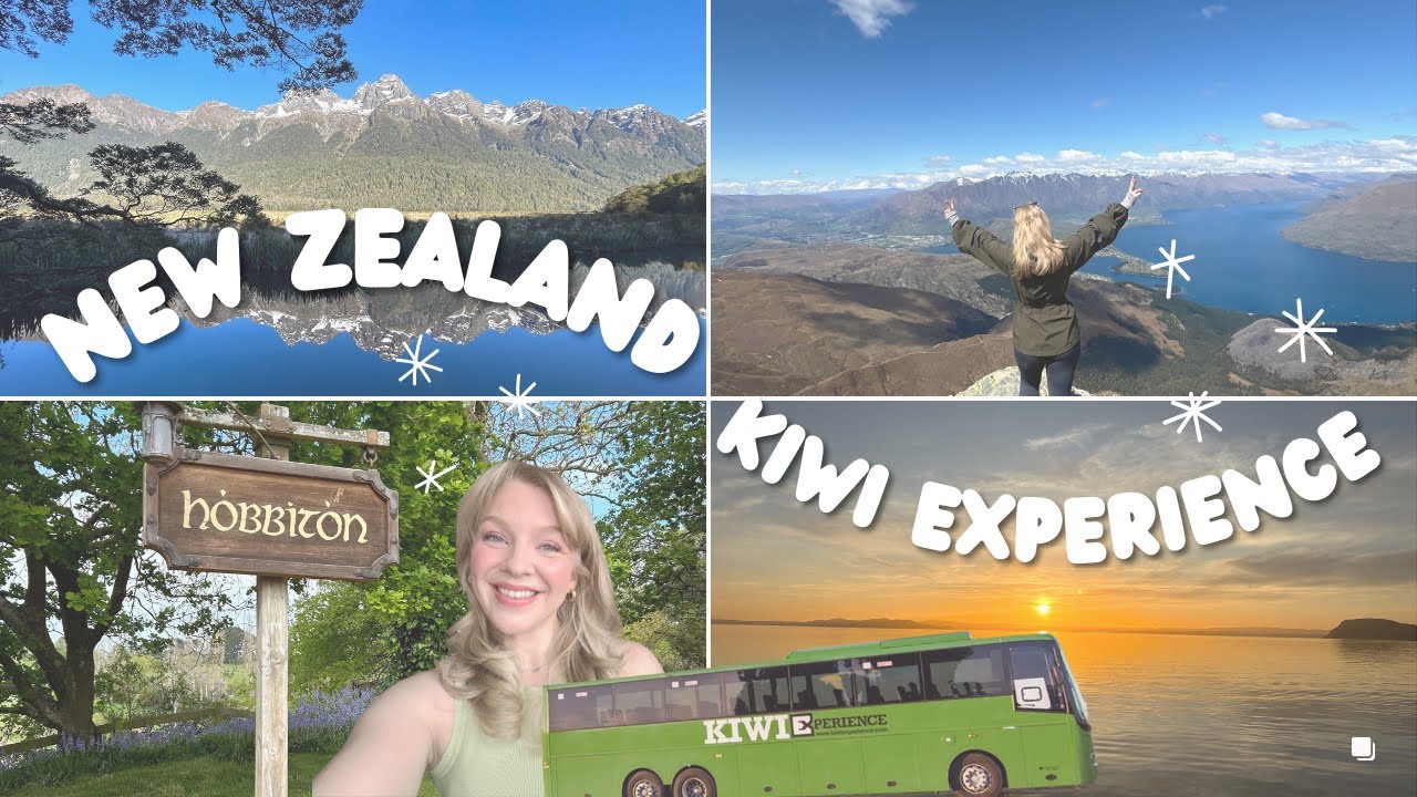 KIWI EXPERIENCE | New Zealands North & South Island, Hop On Hop Off Bus, Q&A, My Experience 🇳🇿💚⛰