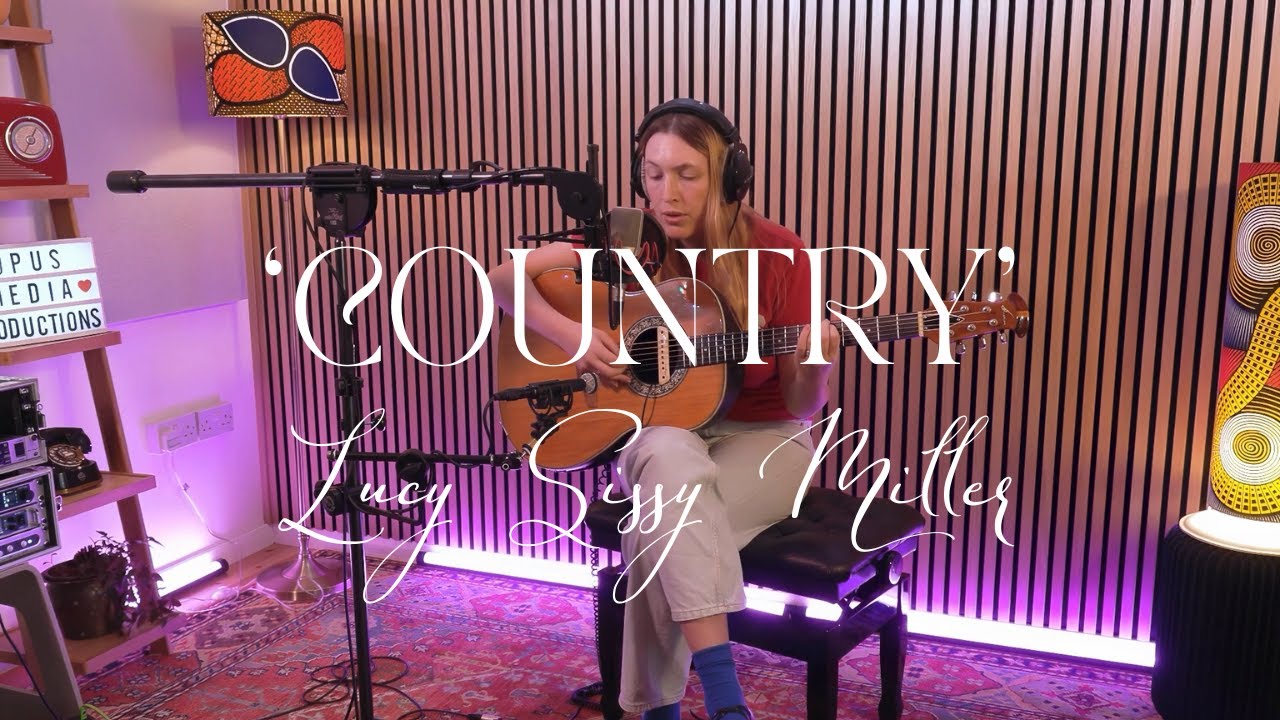Lucy Sissy Miller 'Country', from a live studio session at Opus Media Productions studio.