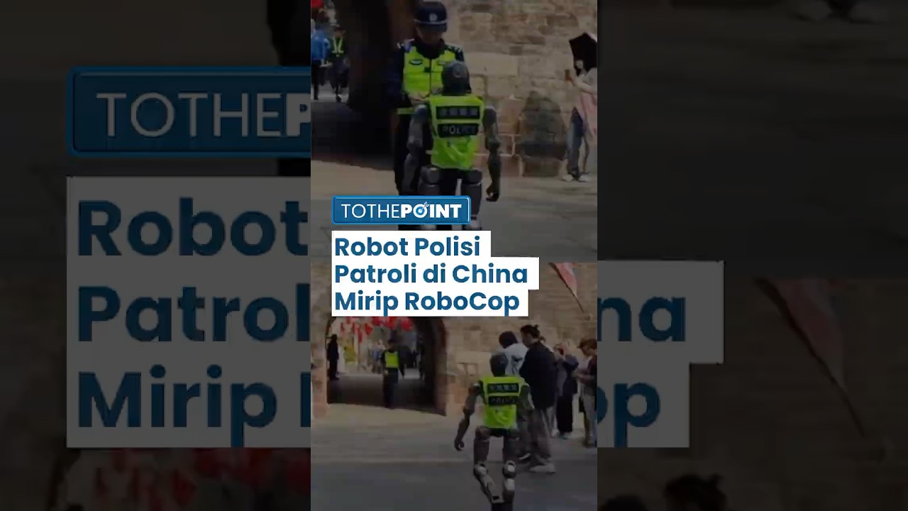 Robot Polisi Mulai Patroli di China, Teknologi Masa Depan, Mirip ...