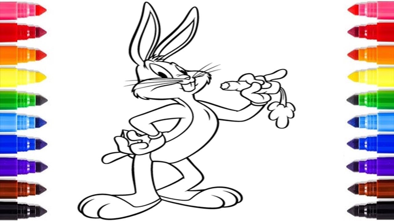 Free Printable Bugs Bunny Coloring Pages for Kids – Fun & Easy to Color!