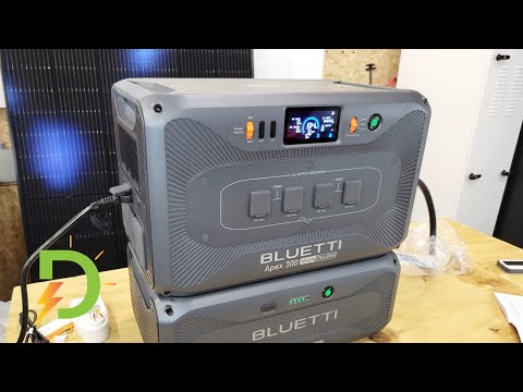 Compact and powerful, Bluetti Apex 300 Testing