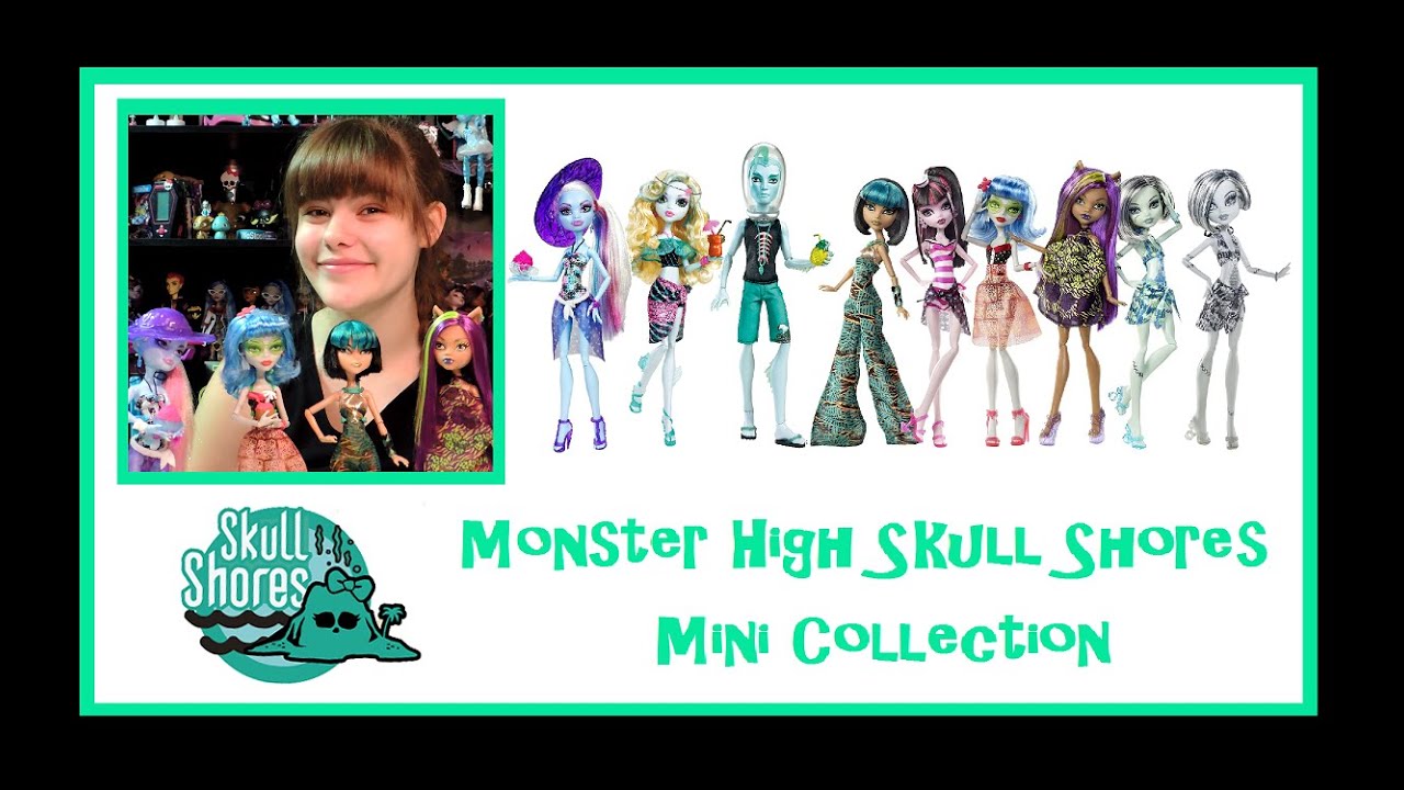 Monster High Skull Shores Mini Collection