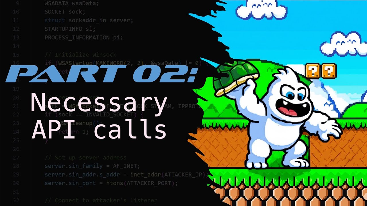 02 - Exploring the Reverse Shell Source Code and API Breakdown