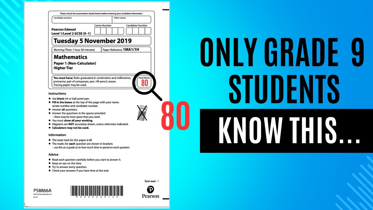 5 Tips ONLY Grade 9 Maths Students KNOW!