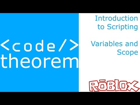 Variables and Scope - Introduction to Roblox Scripting - Part 2