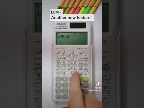 Lowest Common Multiple on the calculator. #shorts