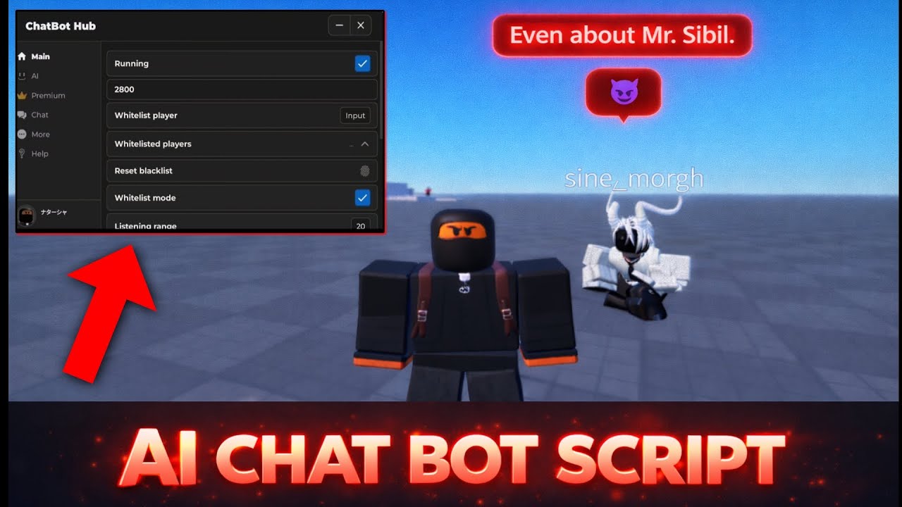 Ai Chat Bot Script | ROBLOX | AI | 0:40 #1x1x1x1 #tupers93 #coolkid  #stealabrainrot 