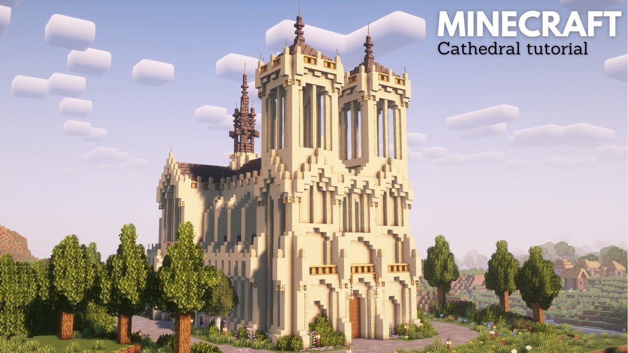 Minecraft: How to build a Medieval Church | Minecraft Tutorial ...