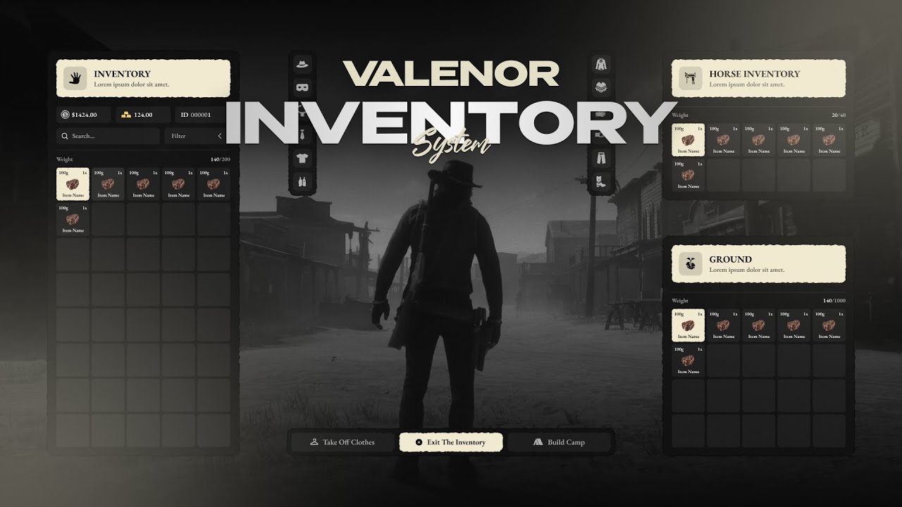 V-Inventory | Most Advanced Inventory System | RedM Script