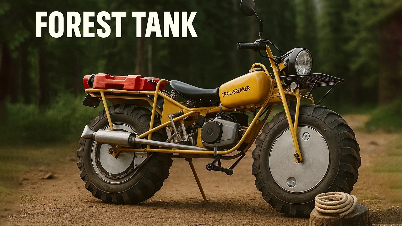 1963 Rokon Trail-Breaker: The Most Unstoppable 2WD Bike Ever