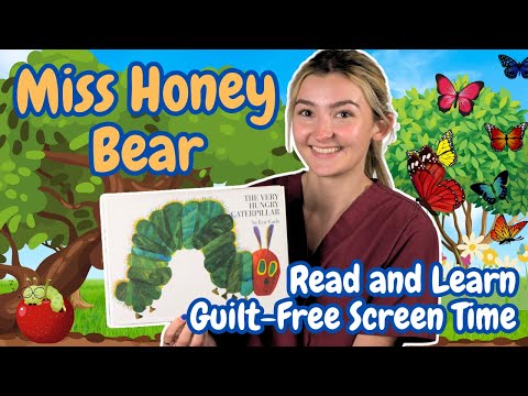 The Very Hungry Caterpillar | Gentle Read-Aloud by a Speech Therapist for Early Language