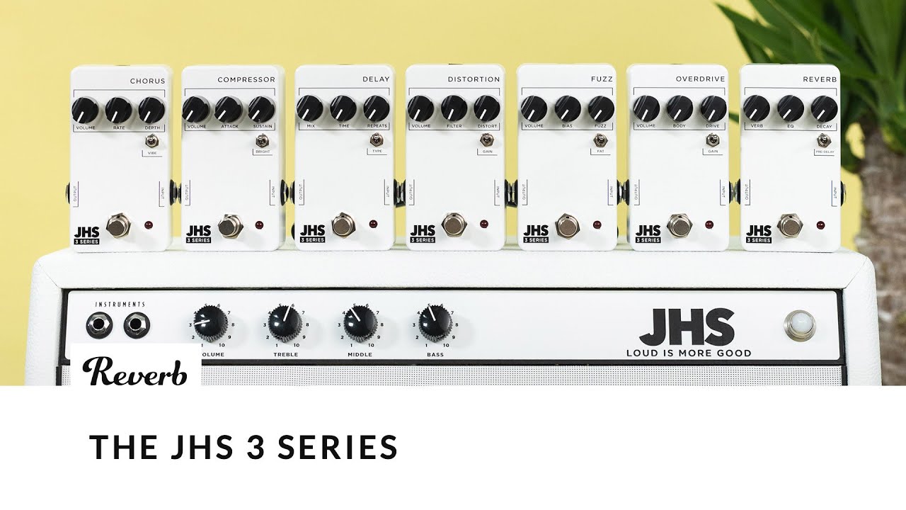 JHS 3 Series Reverb педаль ревербератор купить в Москве в интернет ...