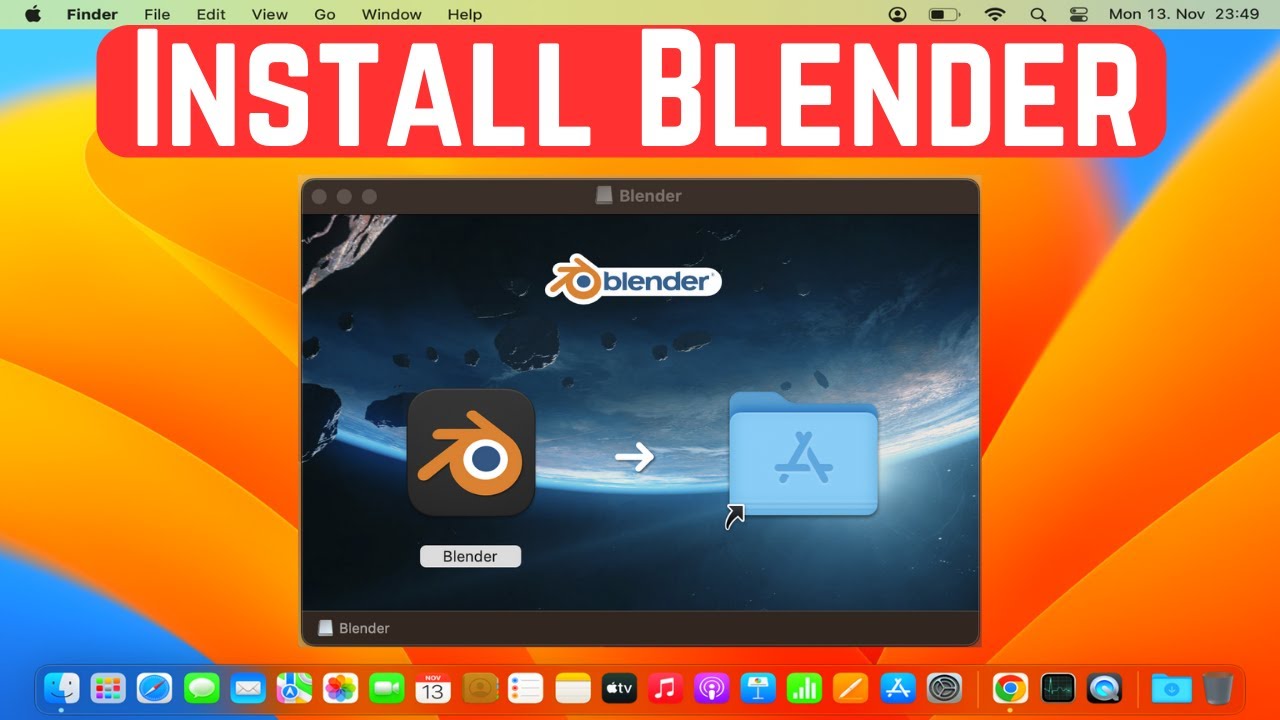 How to Install Blender on Mac | How to Download Blender on a MacOS