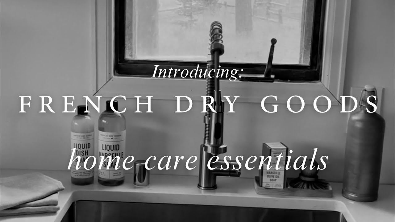 Introducing French Dry Goods Home Care Cleaning Essentials