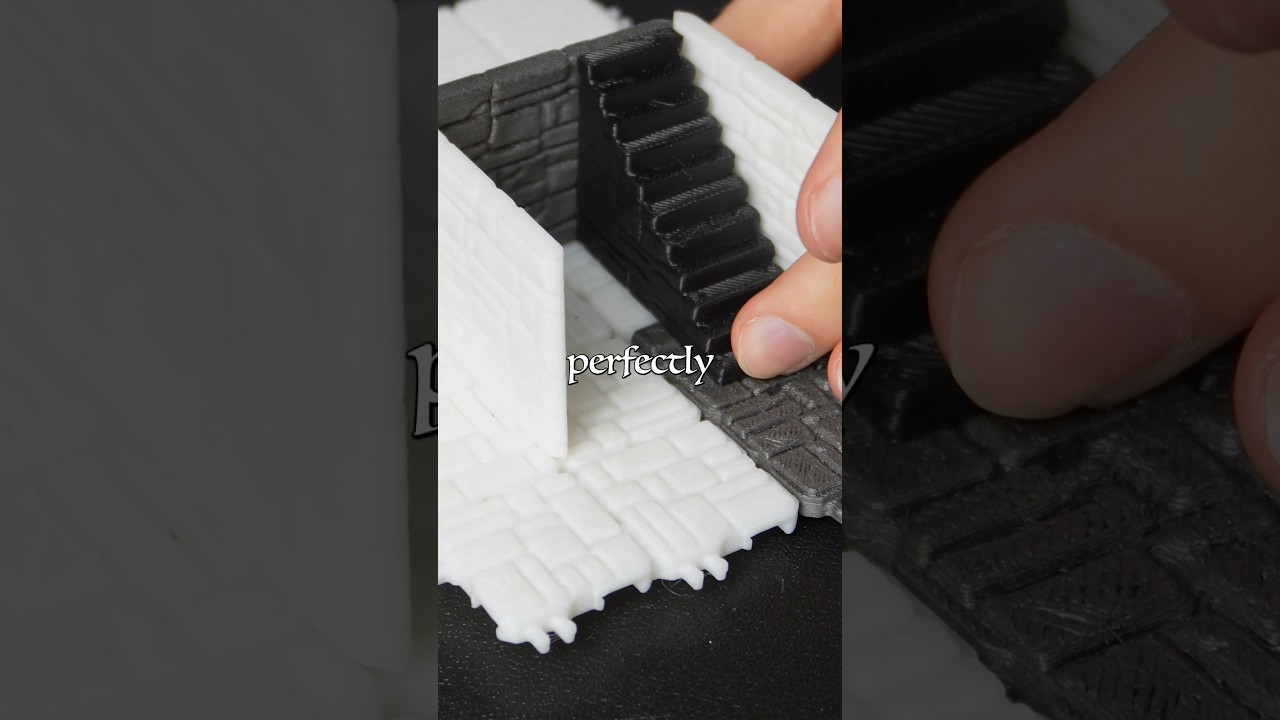 My favorite 3D Printable Dungeon Tiles 🧙‍♂️ #dnd #3dprinting #fyp #diy #deckofdmthings
