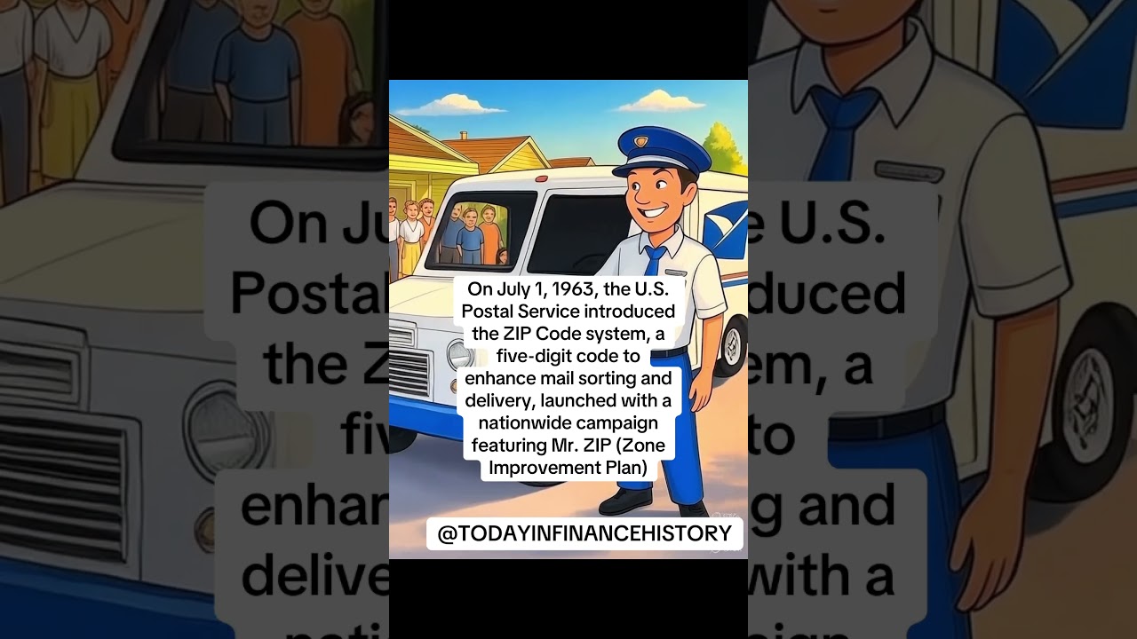 USPS introduced ZIP codes on July 1, 1963! 📬 #ZIPCodeDay #PostalHistory #Viral #USPS