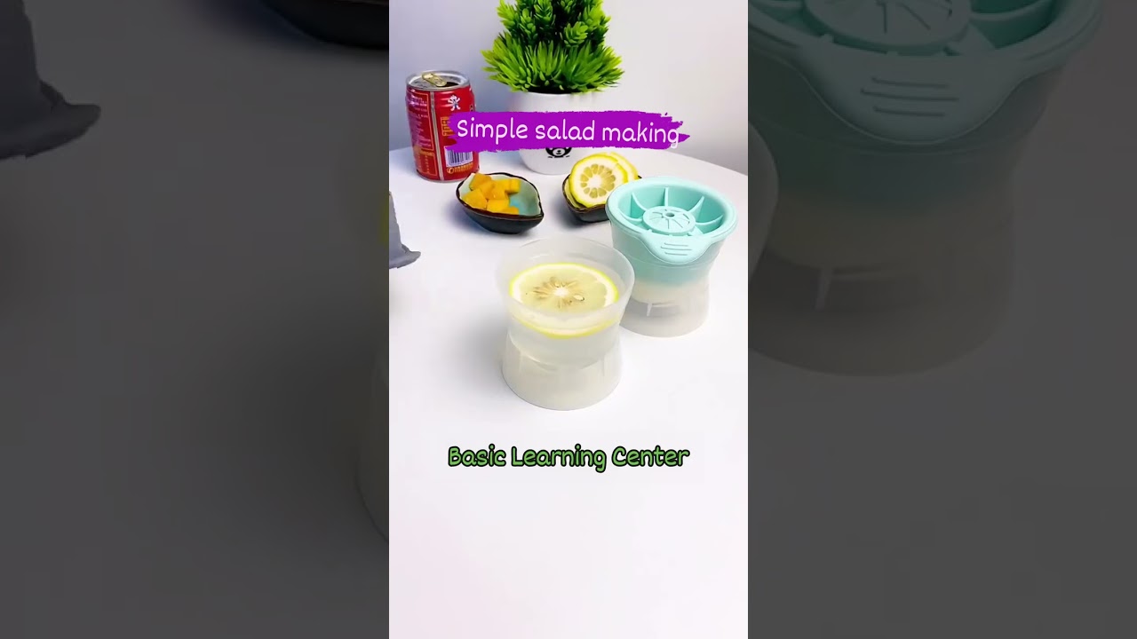 Basics Learning Center - Simple Salad Making Simple tricks - Do it yourself stuffs!